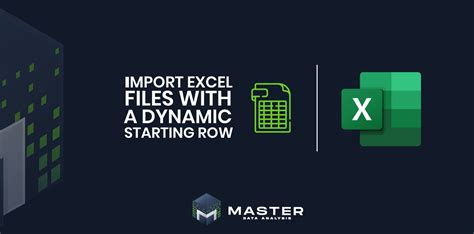 Import Excel Files With A Dynamic Starting Row