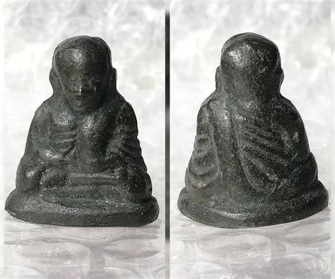 หล่อหลวงพ่อเงิน วัดบางคลาน พิจิตร พิมพ์นิยมคละเนื้อคละพิมพ์ Ennxo