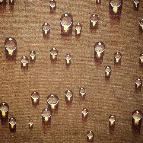 김창열 수평면의 물방울 작품