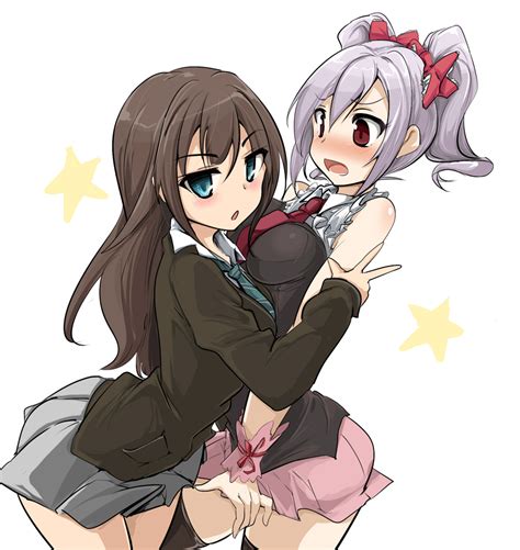 Shibuya Rin And Kanzaki Ranko Idolmaster And 1 More Drawn By Momio
