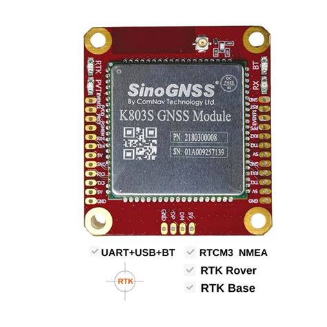Rtk High Precision Bluetooth Gnss Module K803 Board Gnss Full System F