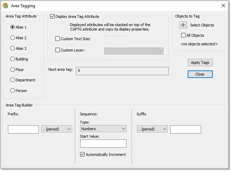 User Defined Tag Values Office