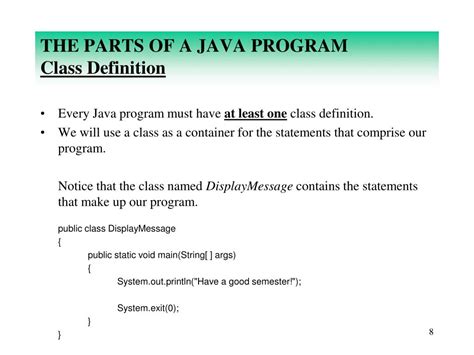 ppt chapter 2 java fundamentals powerpoint presentation free
