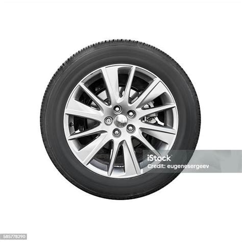 현대 Suv 자동차 휠 전면 보기 격리 타이어에 대한 스톡 사진 및 기타 이미지 타이어 컷아웃 바퀴 Istock