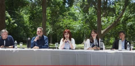Cfk Axel Kicillof Jorge Donofrio Sergio Massa Y El Fiscal Para San