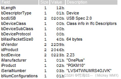 Usb Descriptor Csdn博客 Usb Descriptor Csdn博客