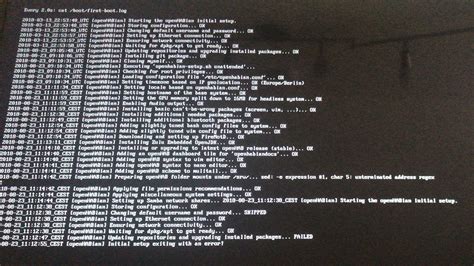 First Boot Failing Installation Openhab Community