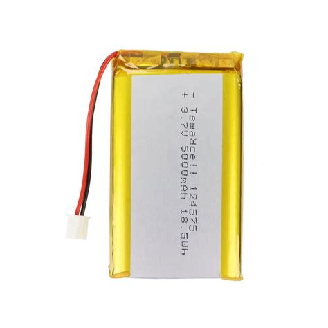 V Mah Lipo Battery Rechargeable Lithium Polymer Ion Battery Buy V