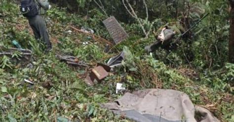 Hallan Accidentado Helicóptero De La Policía En Antioquia Cuatro