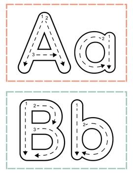 Letter Tracing By Miss Longo S Creations TPT