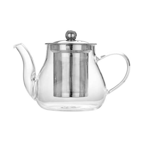 Teveq Glass Tea Kettle，glass Teapot With Removable Stainless Steel