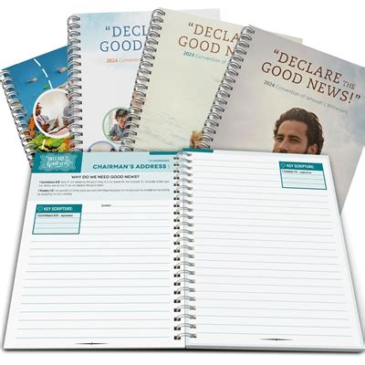 Regional Convention Notebook Note Taker For 2024