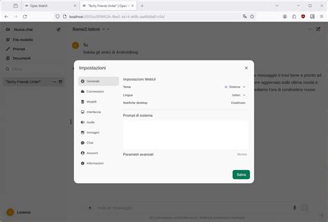 Openwebui Ui Ispirata A Chatgpt Per Usare Ollama In Locale Android Blog Italia