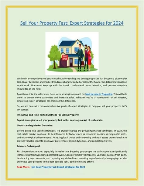 Ppt Sell Your Property Fast Expert Strategies For 2024 Powerpoint