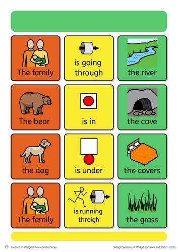 bear hunt colourful semantics teaching resources