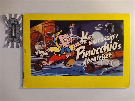 Pinocchio s Abenteuer nach dem Märchenfarbfilm nacherzählt by Disney Walt und L Ifflaender