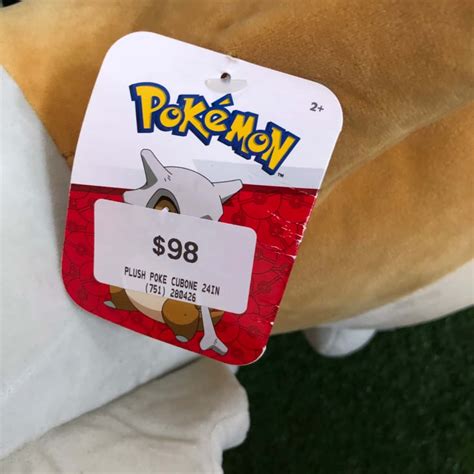Pokémon Cubone Plush Toy 24” New S