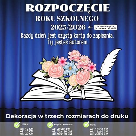 Dekoracje Szkolne Do Wydruku Zbiór Materiałów 2025