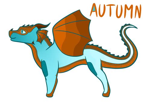 Wof Oc Autumn The Rainwing By Vesppy On Deviantart