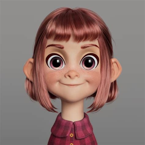 Do 3d Stunning Character With Facial Lips Sync Outfits Sneaker Rig