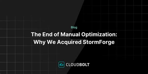 StormForge CloudBolt