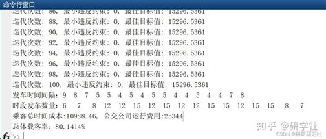 【优化调度】基于改进遗传算法的公交车调度排班优化的研究与实现（matlab代码实现） 知乎