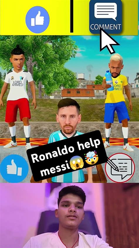 Rolando Help Messi In Animation😱🤯footballsubscribe For More