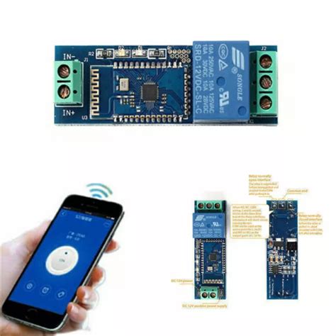 Bluetooth Relay Module Remote Control Switch V Iot Wireless Module