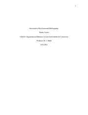 CRJ 620 Week 2 Assignment Docx 1 Intervention Plan Annotated