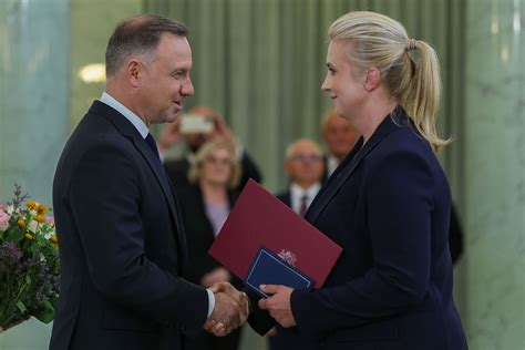 Katarzyna Sójka Oficjalnie Ministrem Zdrowia Ostrzeszów Info