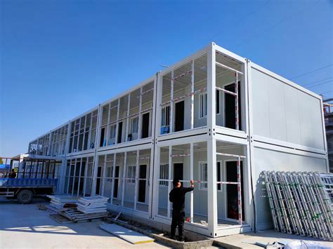 打包箱如何组成大空间 广州市永筑钢结构有限公司