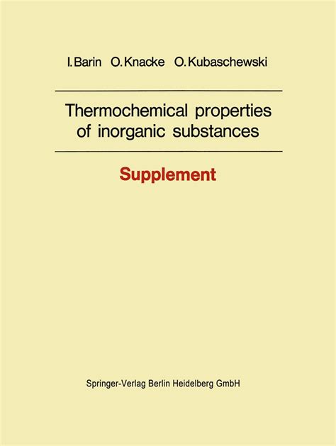 Inorganic Substances