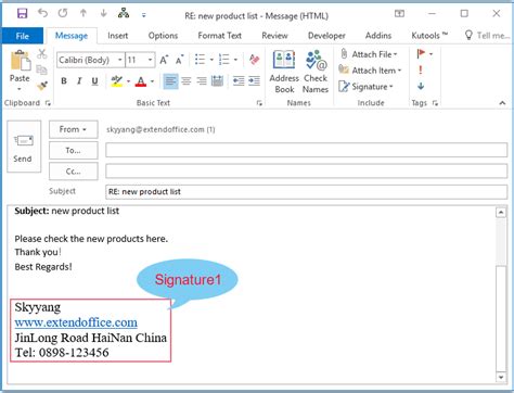 How To Set Different Signatures For Replies And Forwards In Outlook