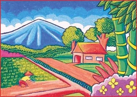 Inspirasi 55 Contoh Gambar Alam Benda Mudah Untuk Kelas 7
