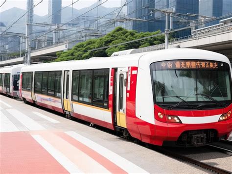 Premium Photo Mass Rapid Transit