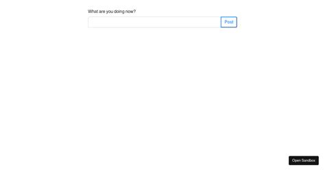 Redux Posts Demo Codesandbox