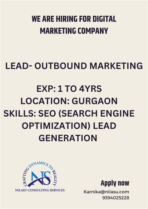 Karnika Bhattacharyya On Linkedin Hiringalerts Digitalmarketingexcutive Seo Leadgenration…