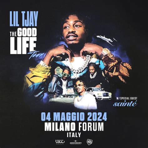 Lil Tjay Per La Prima Volta Al Forum Con The Good Life Tour Imusicfun