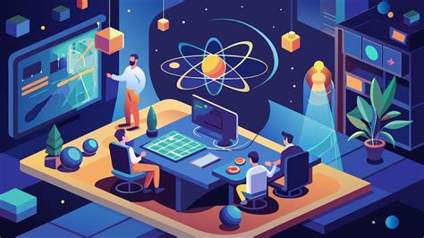 Quantum Computer Programming Vector Graphics Illustration Eps Source File Format Lossless