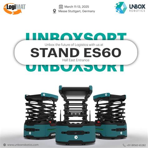 Logimat2025 Logisticsinnovation Parcelsorting Automation Unboxrobotics Supplychain Unbox