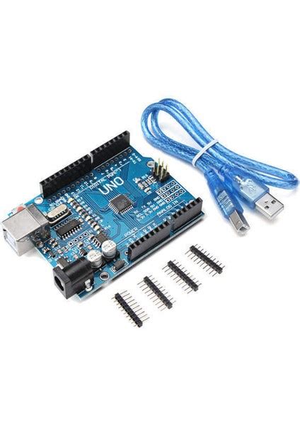 Sens R Mod L Arduino Uno R Klon Usb Chip Ch Usb Kablo Fiyat