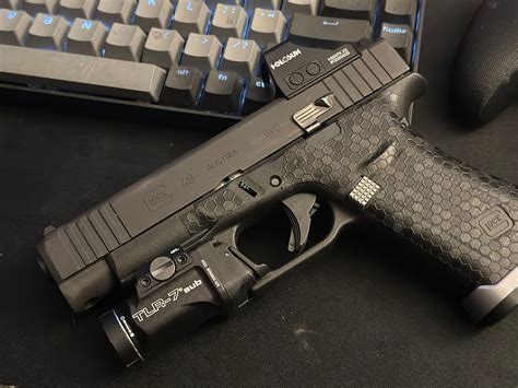 Kagwerks Extended And Raised Slide Release For Glock Slim Line G43