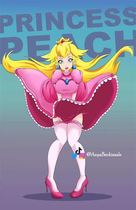 Princess Peach Mario And More Drawn By Anyabeckinsale Danbooru