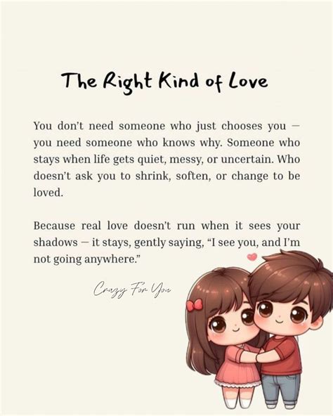 Crazy For You The Right Kind Of Love Crazyforyou Facebook