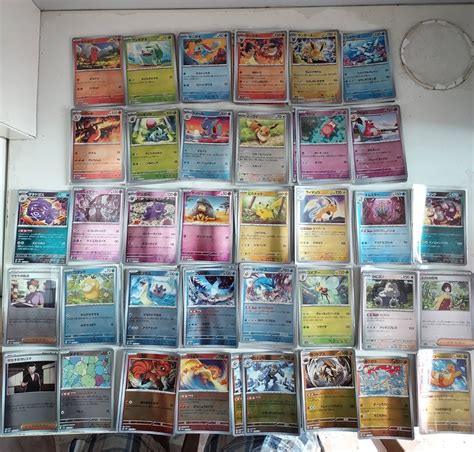 Pokemon 151 Japanese Pokeball Reverse Holo Cards Hobbies And Toys Toys