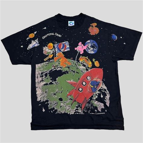 【未使用に近い】usa製 90s Grateful Dead Bear グレイトフルデッド Tシャツlサイズの落札情報詳細 ヤフオク落札
