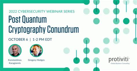 Protivititech Cybersecurity Quantum Quantumcomputing Cryptography Protiviti Technology