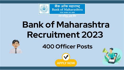 Bank Of Maharashtra Recruitment 2023 400 Officer Posts Apply Online