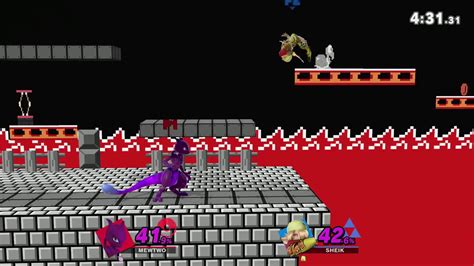Mewtwo D Throw Into Tech Situation Just Takes Games R Smashbros
