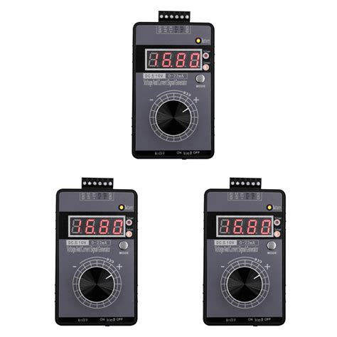 3x Precision 4 20ma Current Voltage Signal Generator Analog Simulator